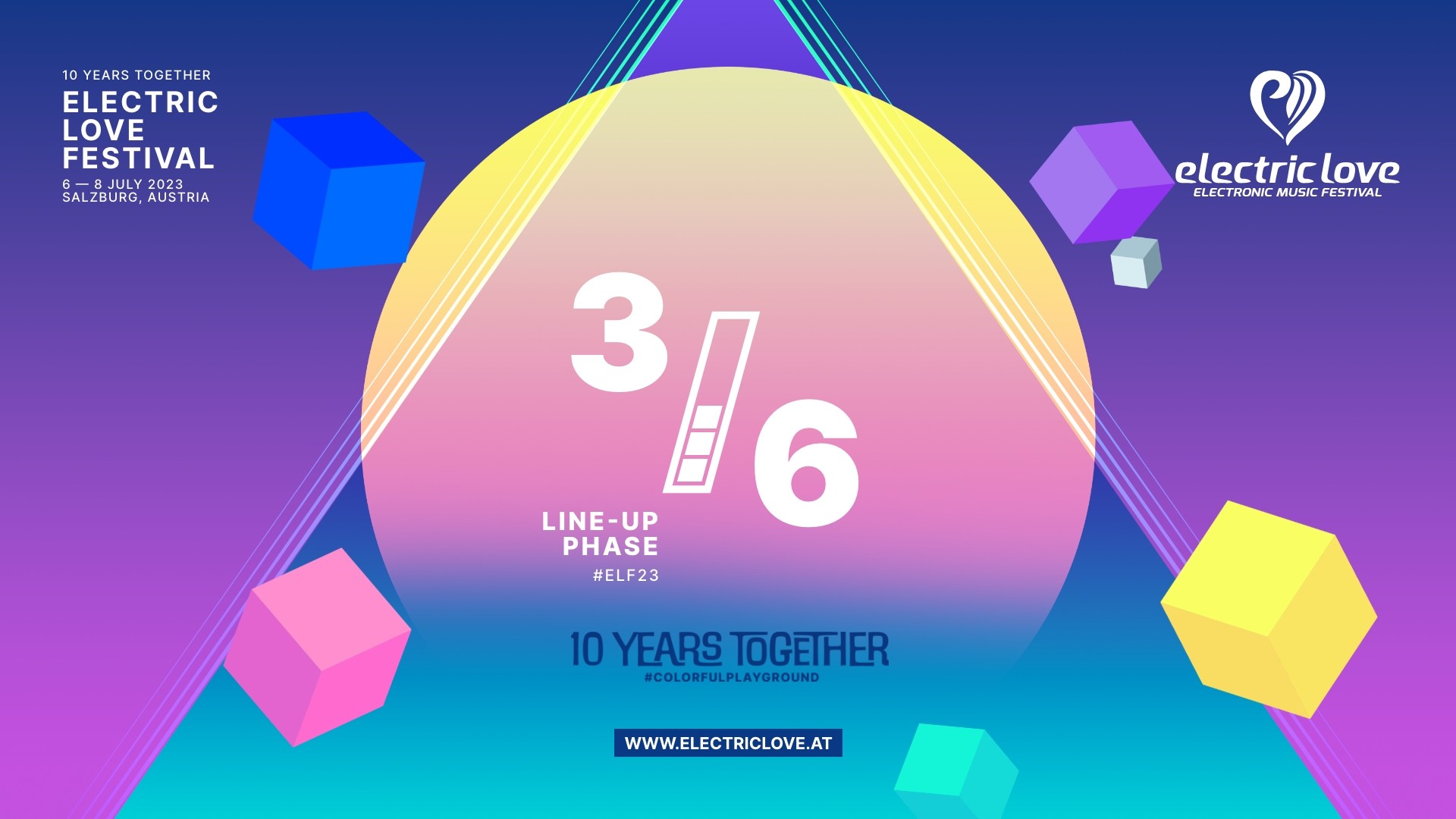 Ticket Overview – Electric Love Festival 2023 – 6-8 July, Salzburg, Austria