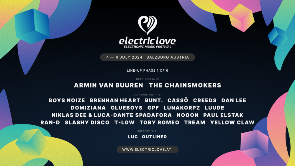 Line-up & Artists of the Electric Love Festival 2024